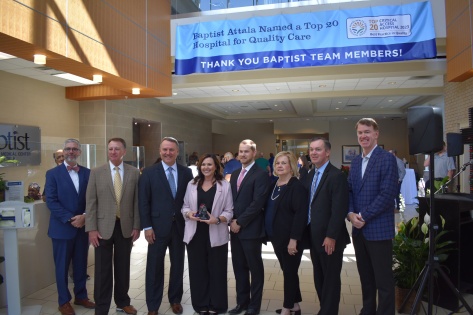 Baptist Memorial Hospital-Attala celebrates ranking | starherald.net ...