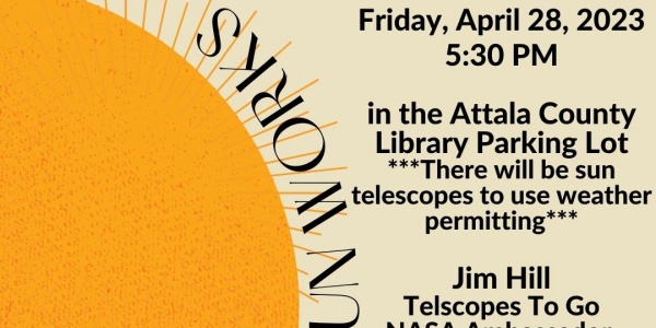 'How the Sun Works' program at the library today | starherald.net • The ...